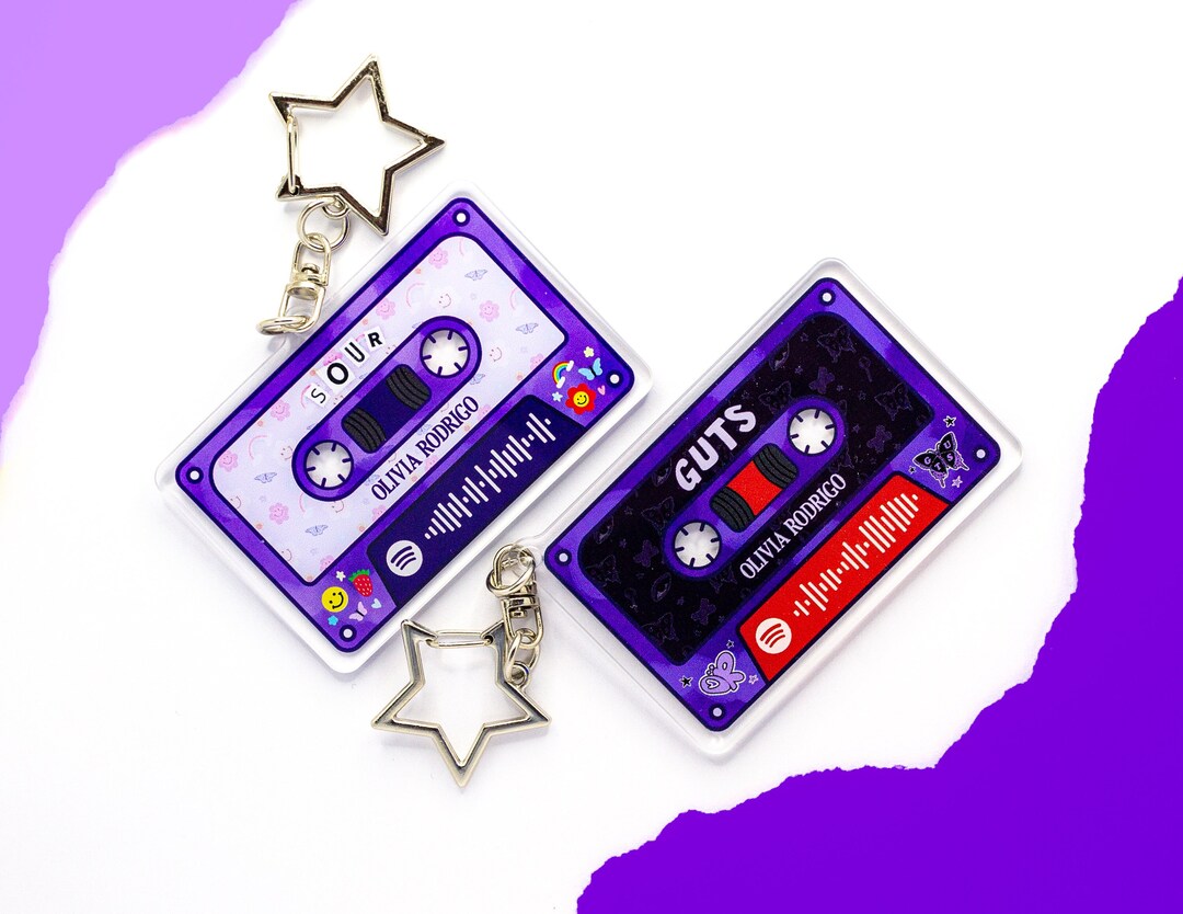 Olivia Rodrigo Sour GUTS Inspired Keychain Custom Acrylic - Etsy Australia