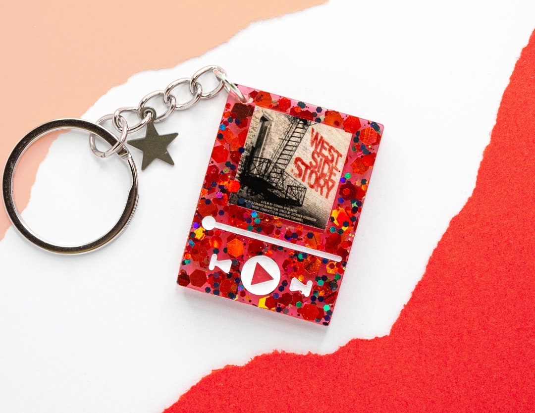 Resin Keychain West Side Story - Broadway Keychain - Sondheim - Music ...