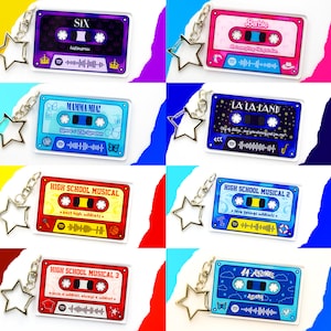 Be More Chill Musical Broadway Inspired Keychain - Custom Acrylic ...