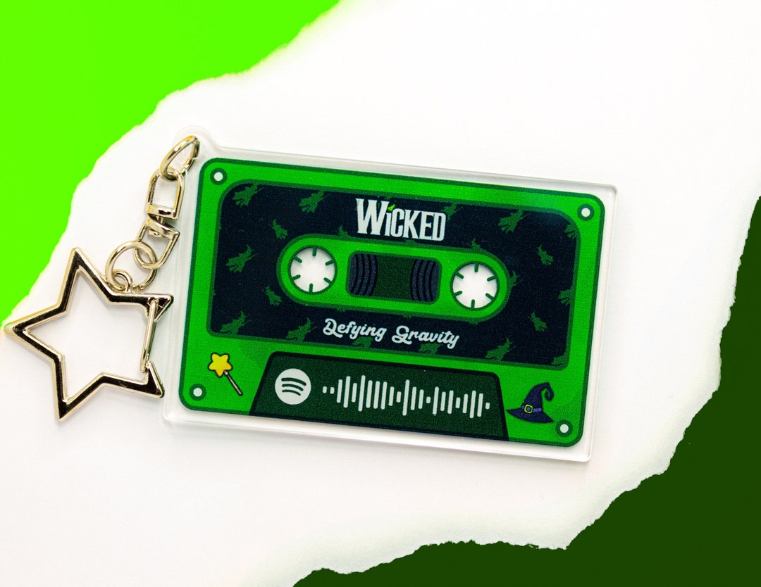 Wicked Musical Broadway Inspired Keychain Custom Acrylic - Etsy
