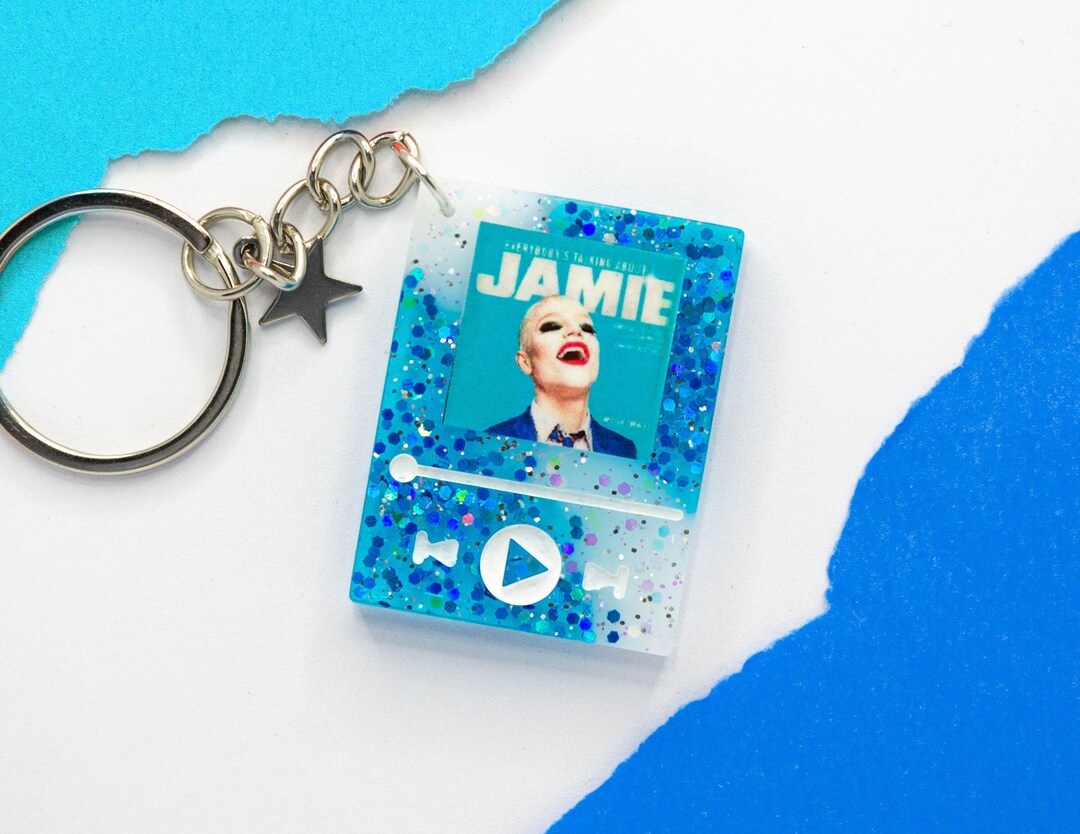 Everybody's Talking About Jamie Resin Keychain - Broadway Keychain ...