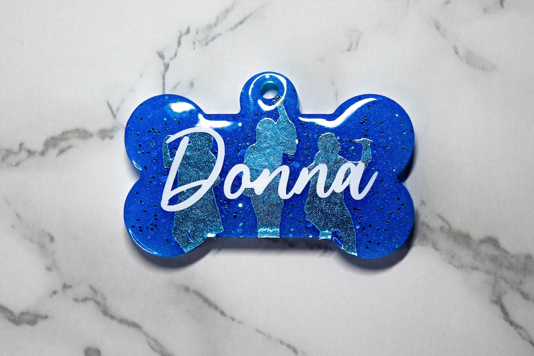 Mamma Mia Musical Dog Tag - Name Plate - Dog Name - Personalized Dog ...