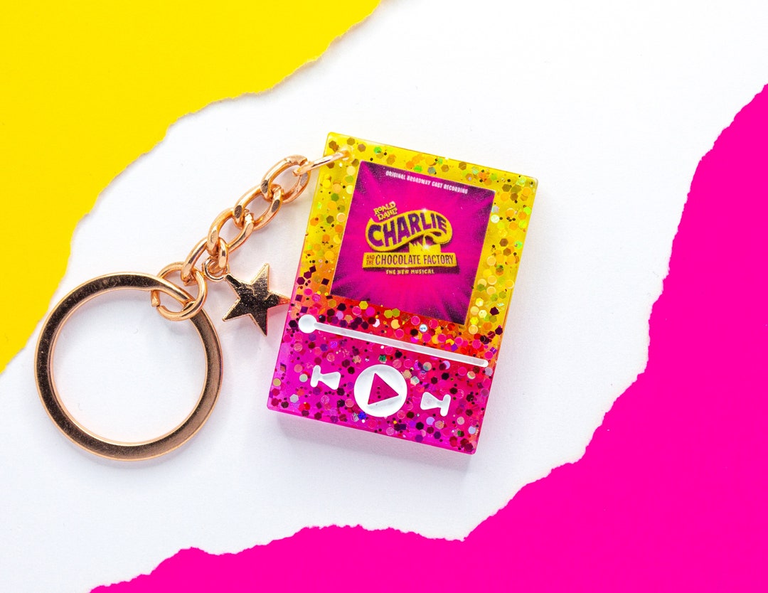 Charlie and the Chocolate Factory Resin Keychain - Broadway Keychain ...