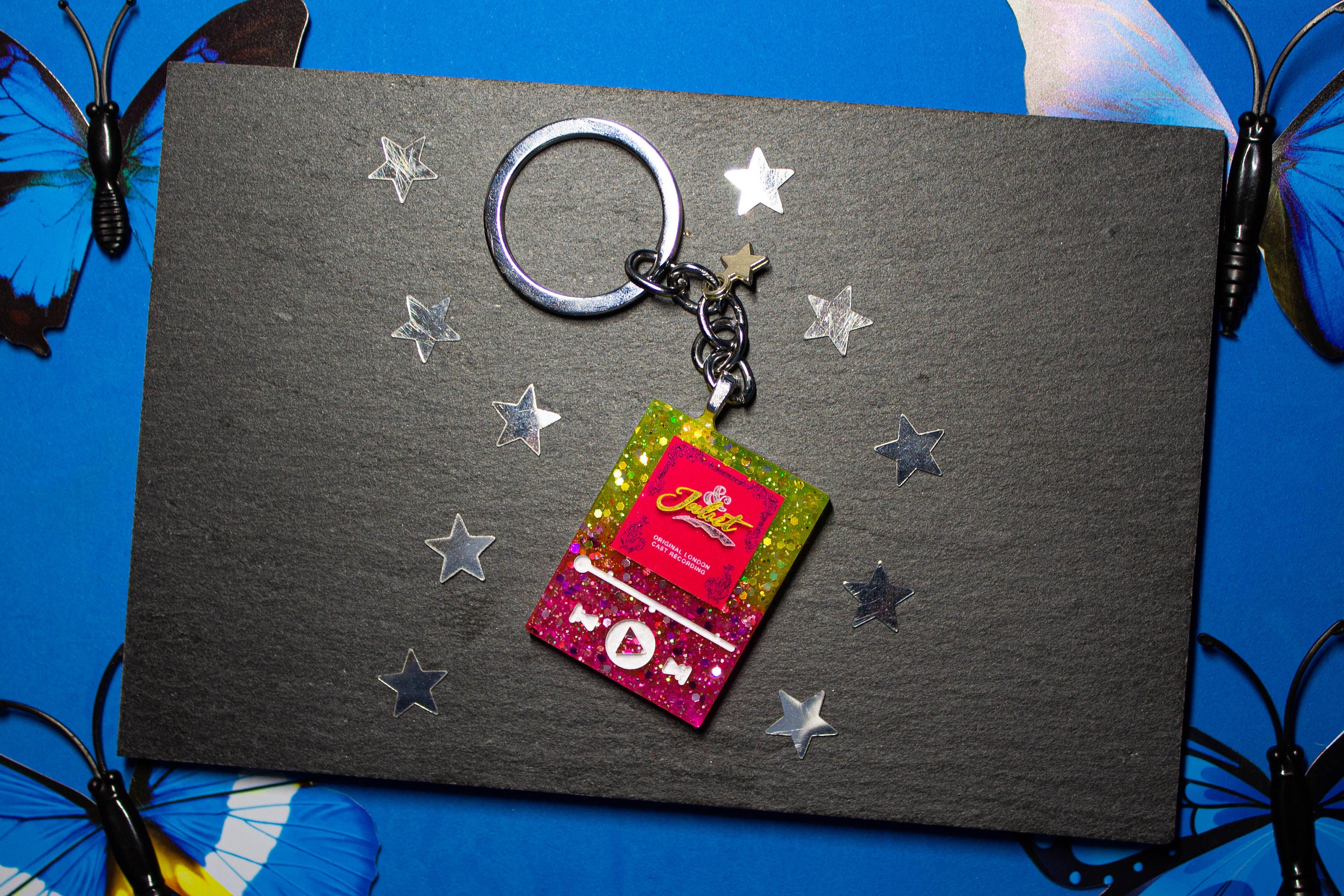 Resin Keychain & Juliet West End Keychain Broadway Music - Etsy