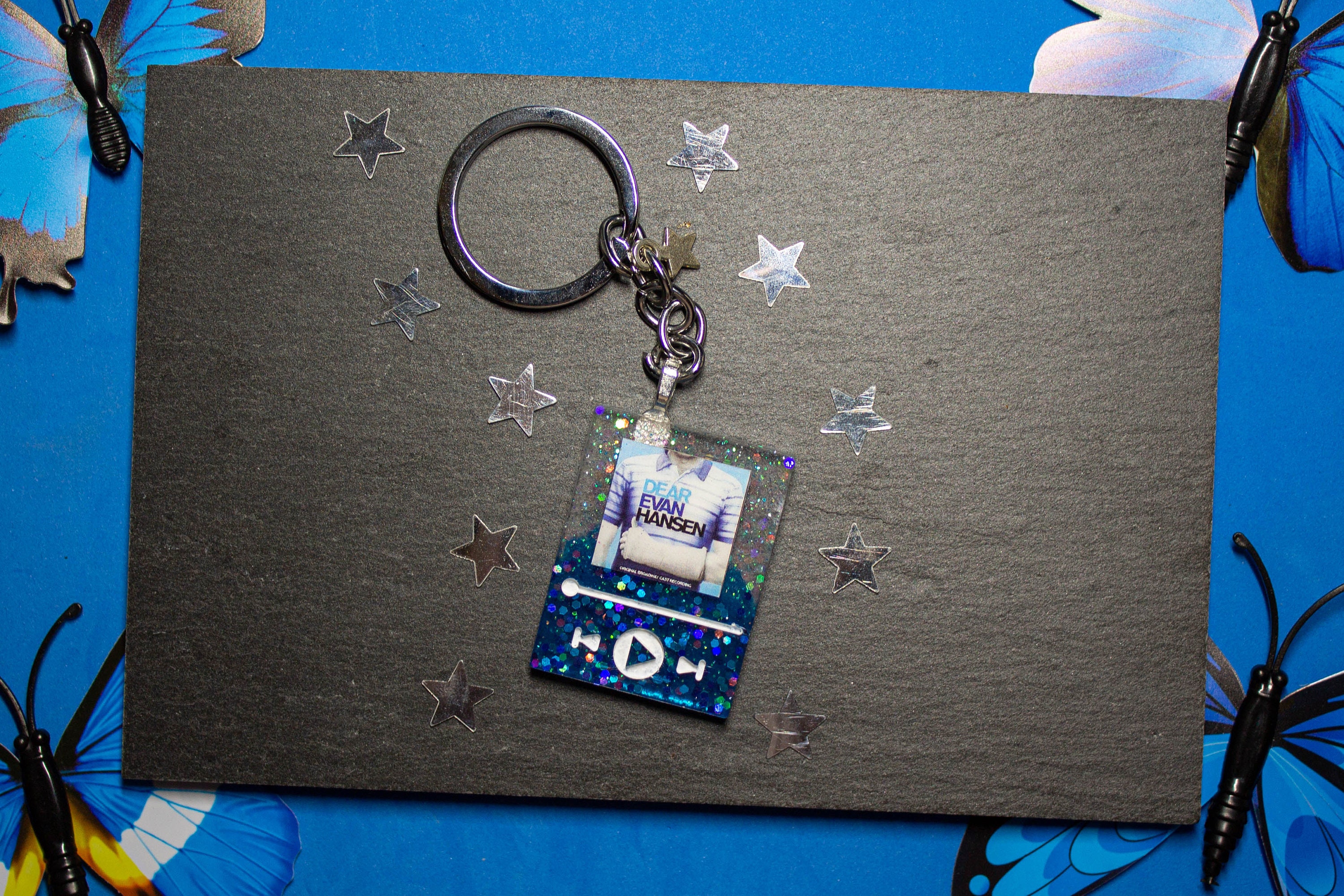 Dear Evan Hansen Resin Keychain Broadway Keychain Music - Etsy