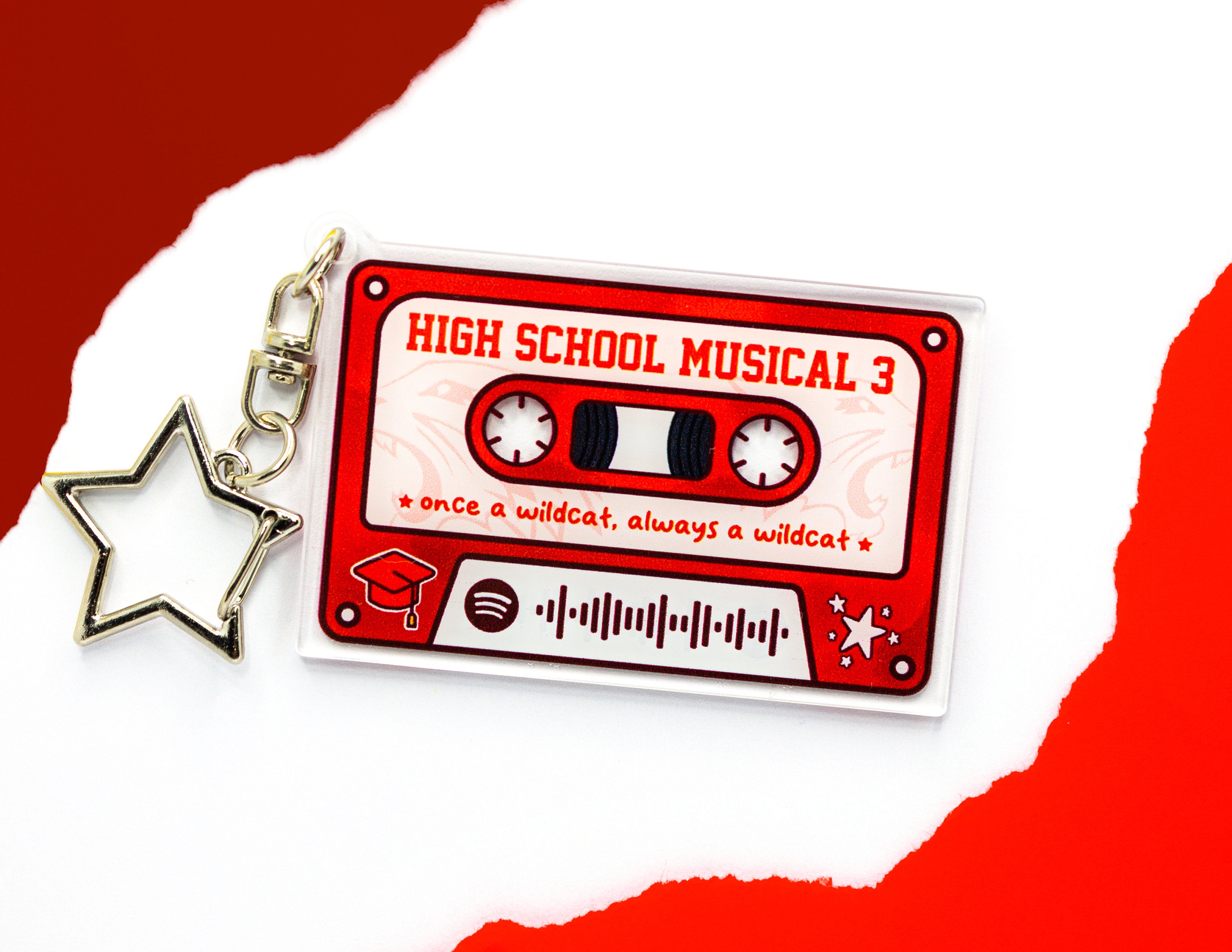 High School Musical Musical Inspired Keychain - Custom Acrylic - Gift ...