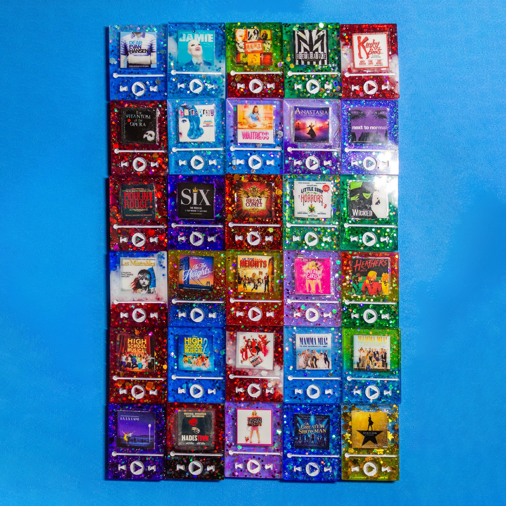 Turning Red Resin Keychain Red 4 Town Music Player - Etsy