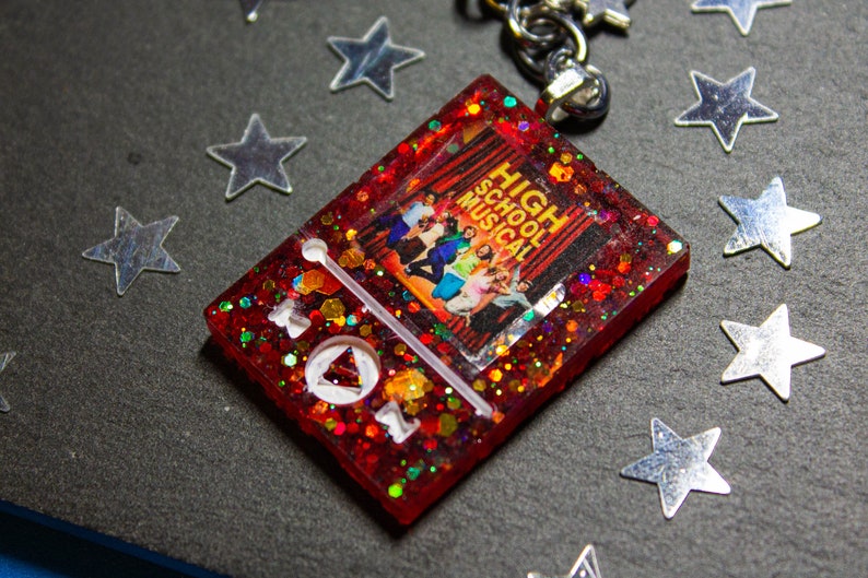 High School Musical Resin Keychain Broadway Keychain Music | Etsy