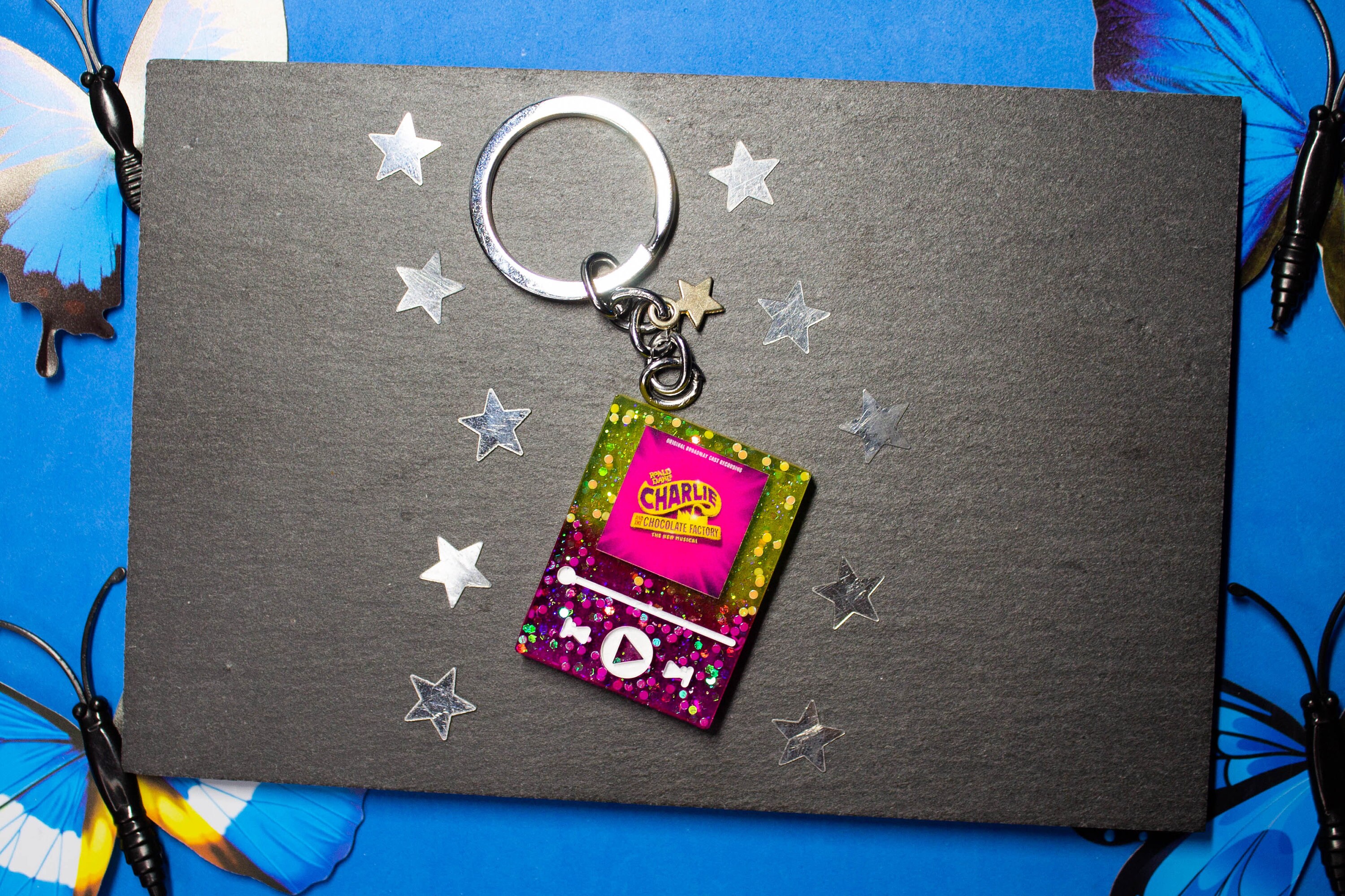 Charlie and the Chocolate Factory Resin Keychain Broadway - Etsy
