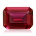 Emerald (octagon) Lab Grown Ruby - Etsy