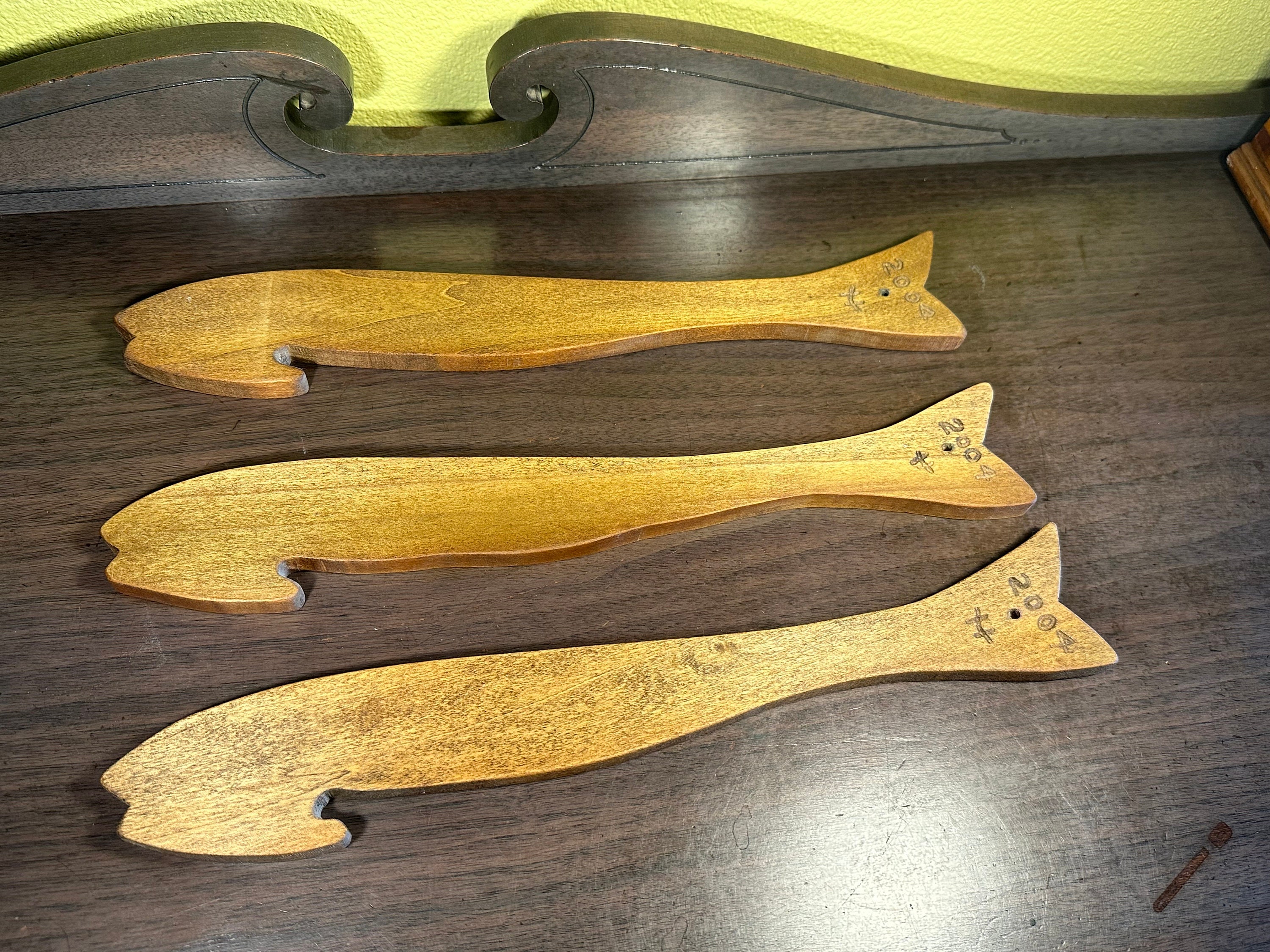 Wooden Fish Shaped Oven Rack Push and Pull Utensil - Etsy