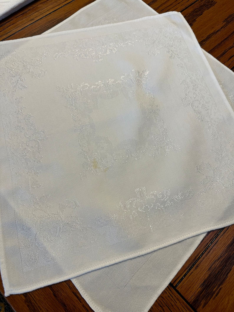 8 Cream Dansk Cloth Napkins Ivory White 15 - Etsy