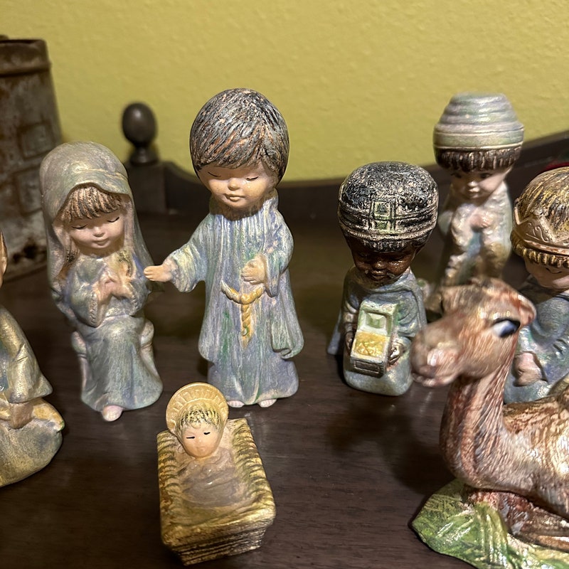 Cute Nativity Set - Etsy