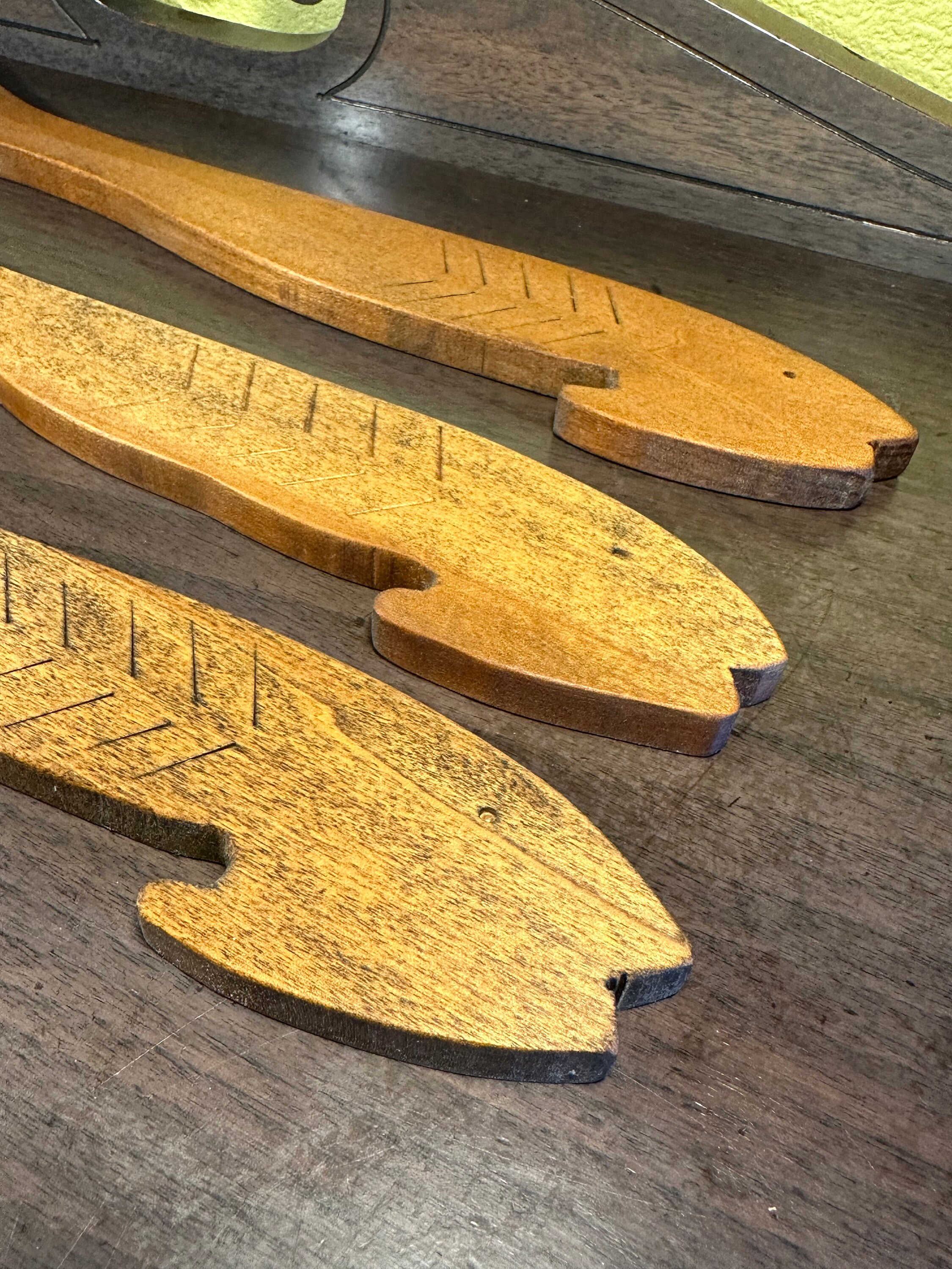 Wooden Fish Shaped Oven Rack Push and Pull Utensil - Etsy