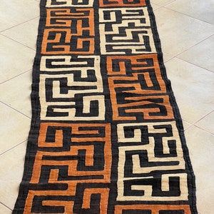 African Kuba Raffia Cloth Fabric, Natural Woven Handmade10.4ft - Etsy