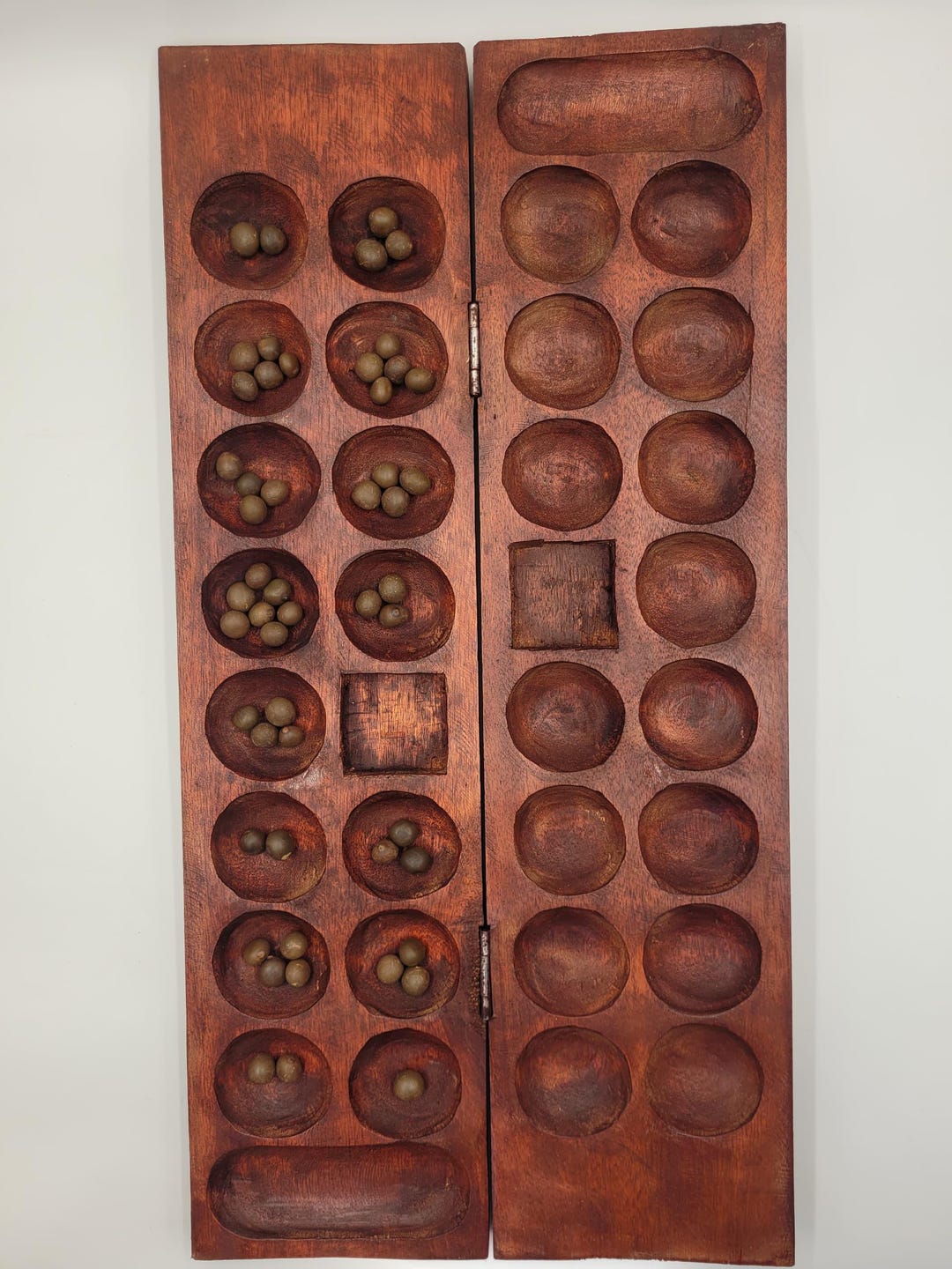 Bao Mancala Traditional African Board Game, With Wildlife Scene - Etsy