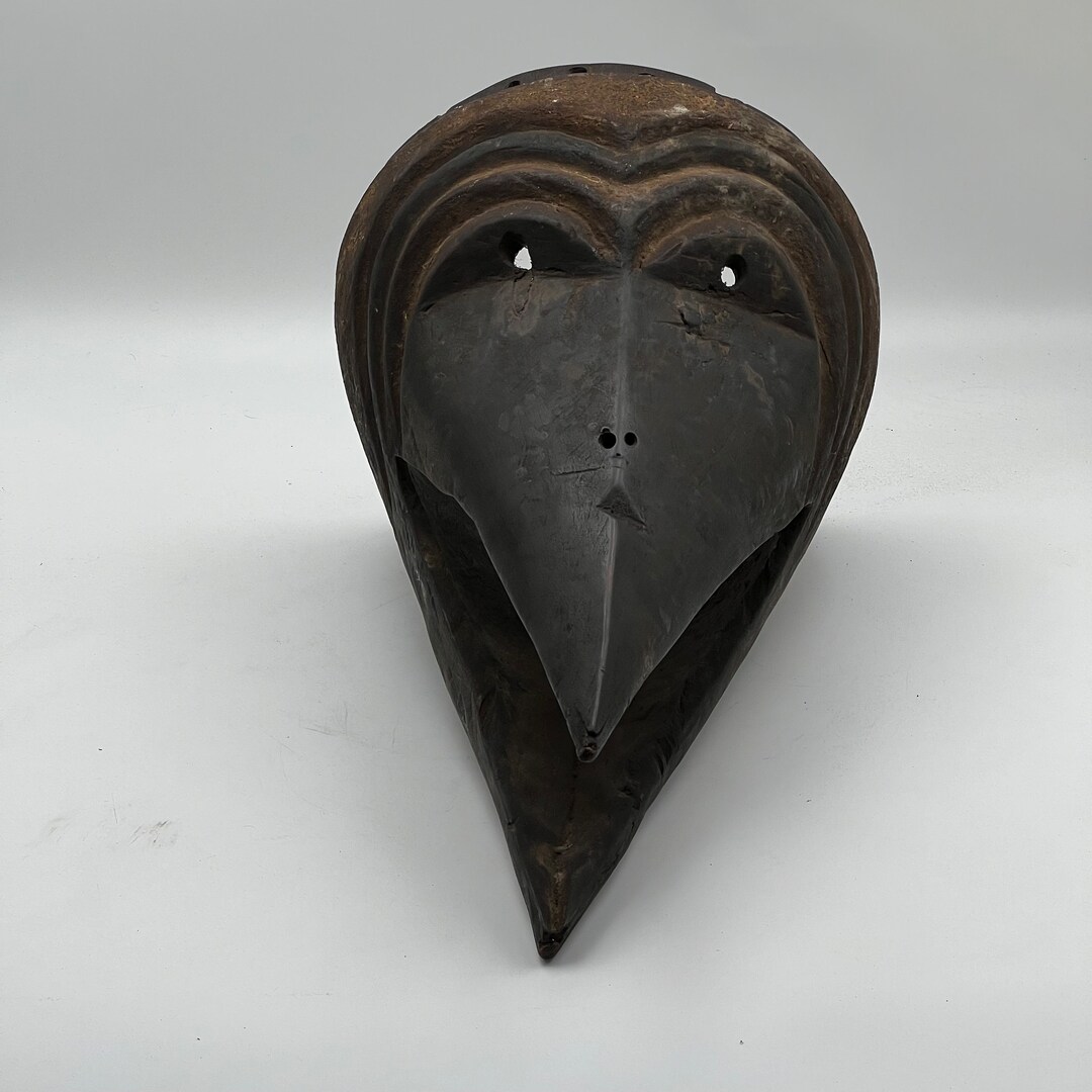 Large 17" Beaked Dan Bird Mask African Art - Etsy