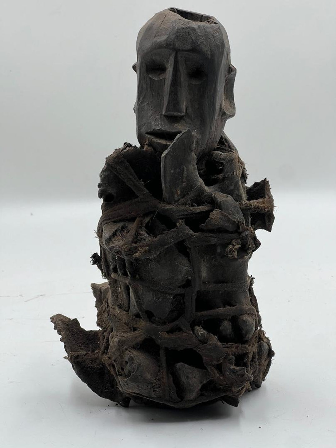 DRC Congo African Nkondi Witchcraft Figure, Impressive Sculpture - Etsy