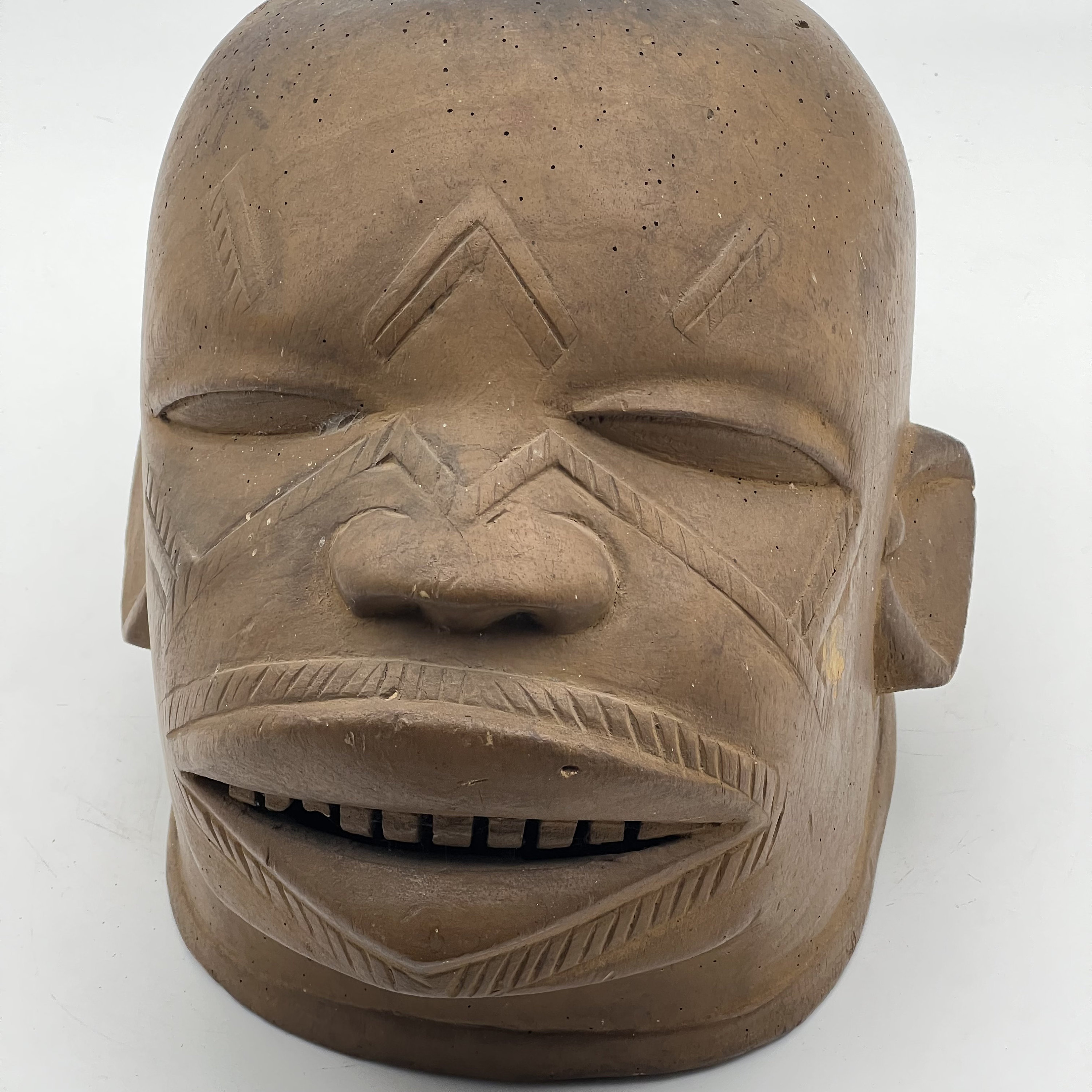 African Makonde Lipiko Helmet Mask - Etsy