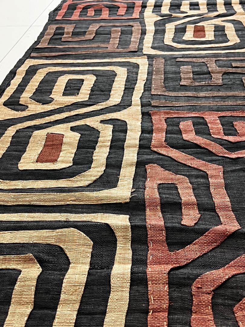 Natural Woven, African Kuba Raffia Textile Fine Art - Etsy