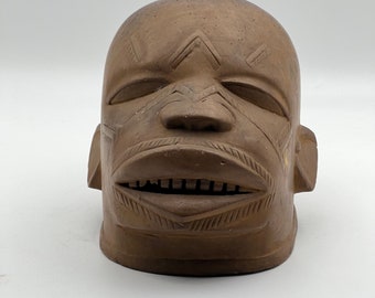 Baule Bo Nun Amuin Helmet Mask. African Mask - Etsy