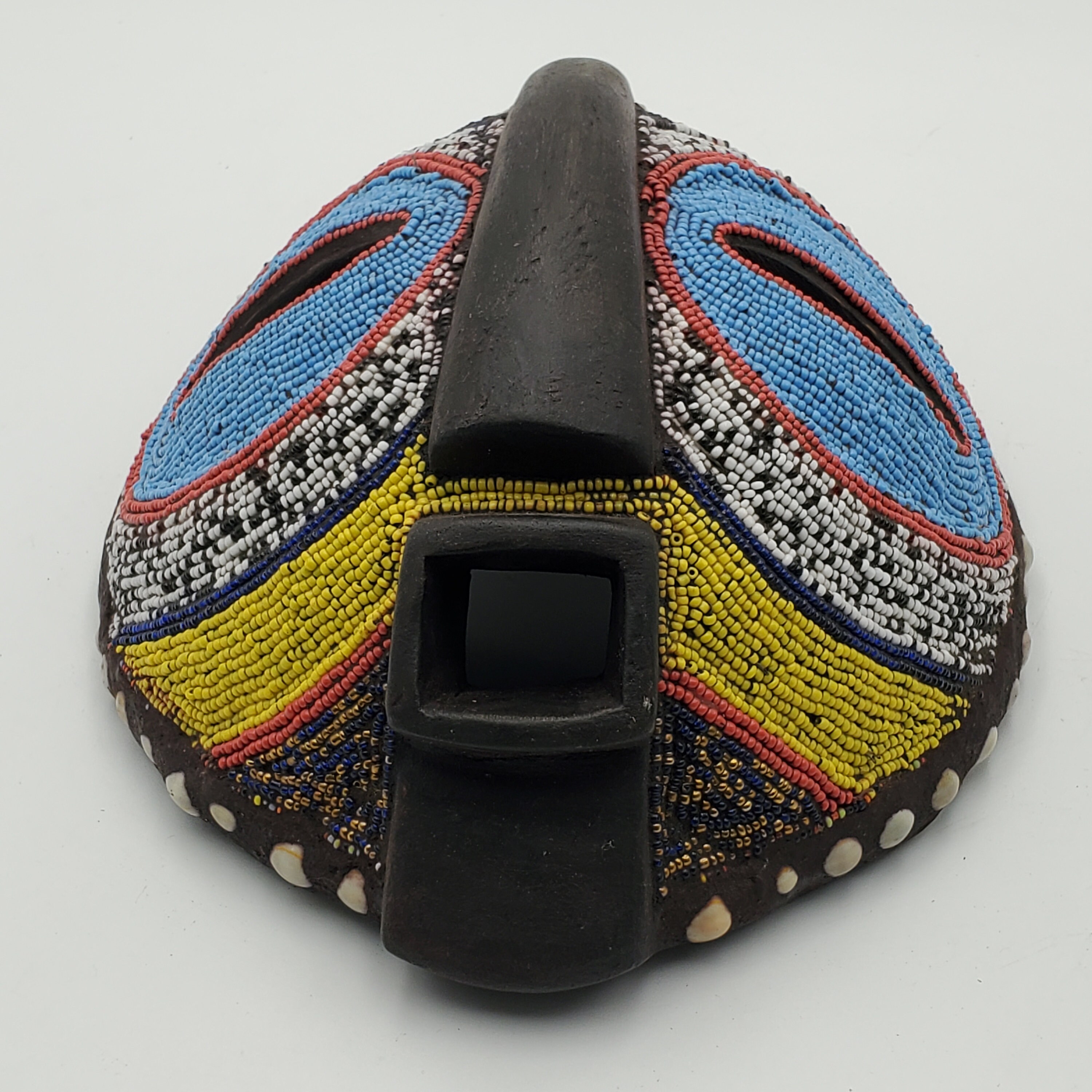 Original Luba Tribe Vintage Beads Decorative Mask DRC Africa Unique ...