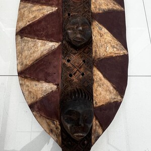 Impressive African Yao Shield Ivory Coast, Fine Art - Etsy