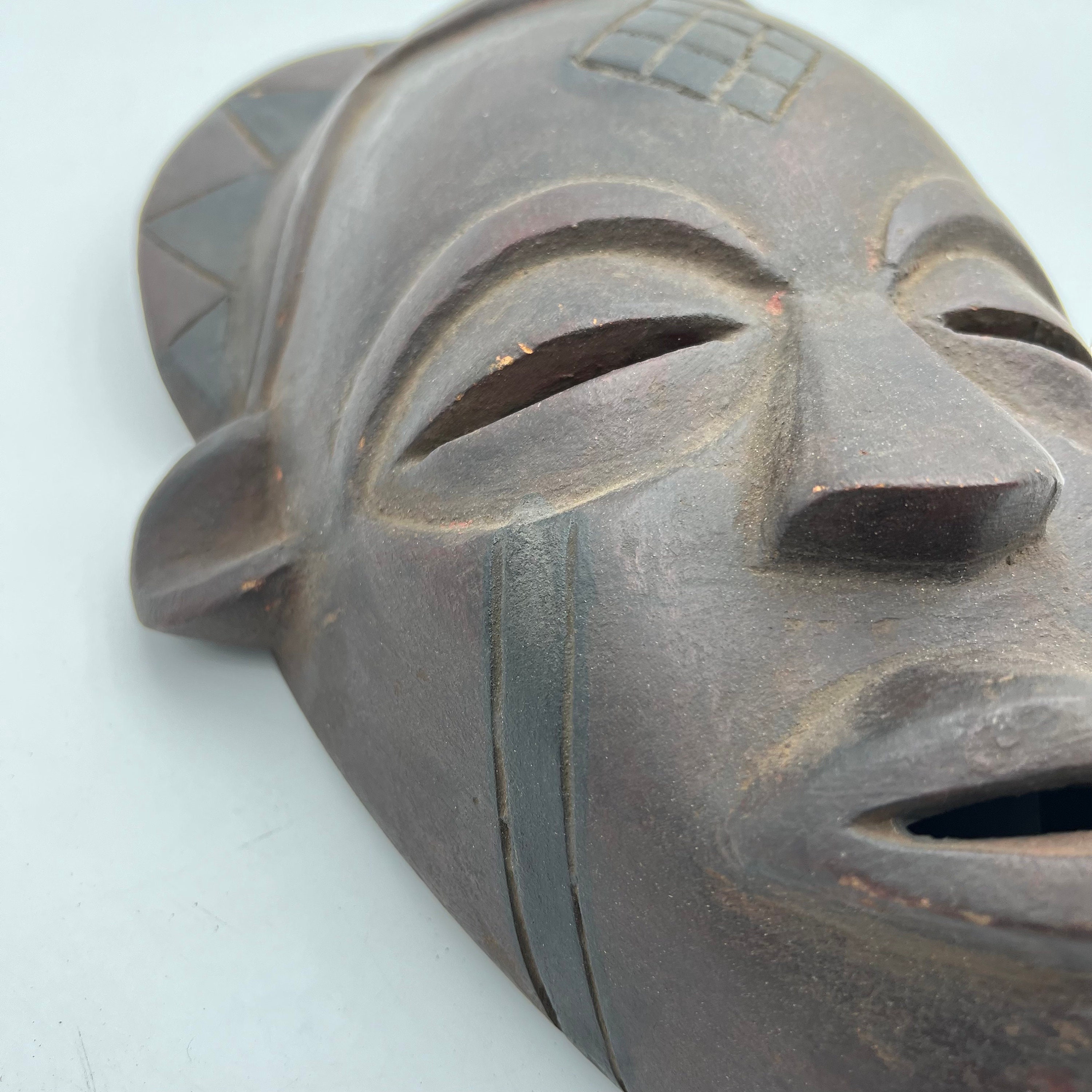 African Mask Male Baule Fertility Mask - Etsy