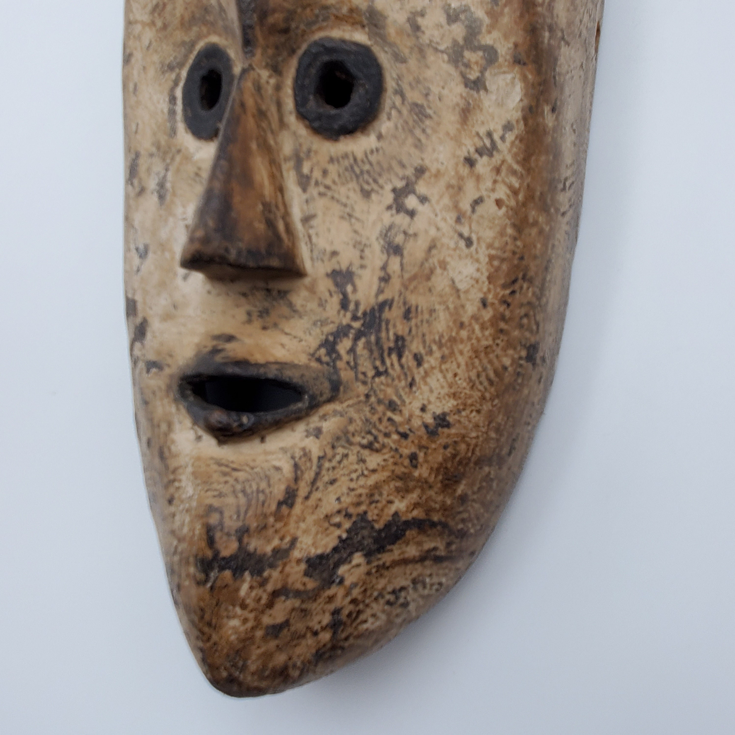 African Horned Dan Mask From Liberia - Etsy