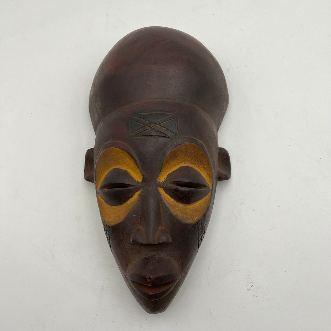 African Art Chokwe Mask Mwana Pwo - Etsy
