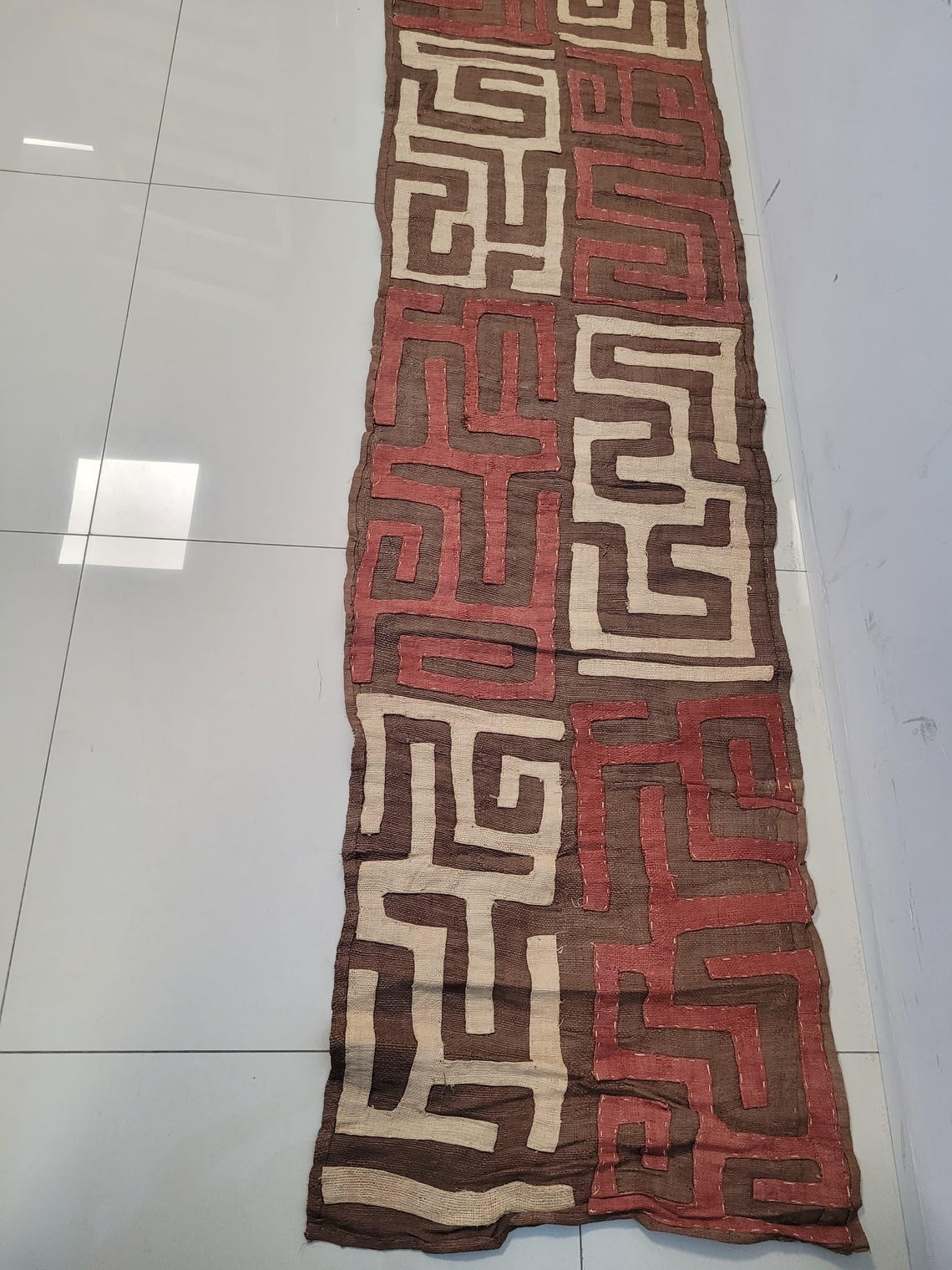 Unique Congo Kuba Raffia Textile, Natural Woven African Art - Etsy
