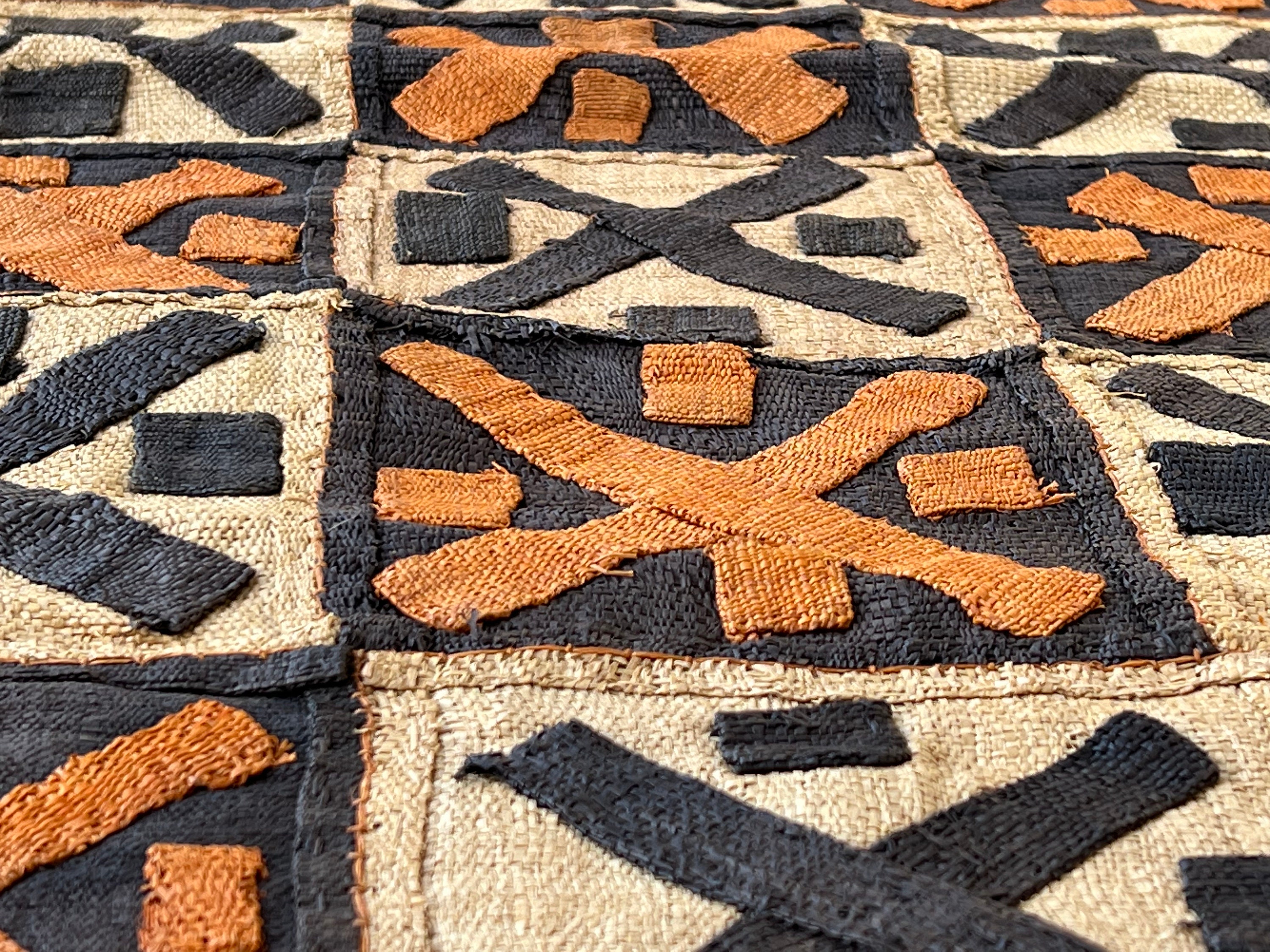 10.5ft African Kuba Raffia Cloth Fabric Natural Woven - Etsy