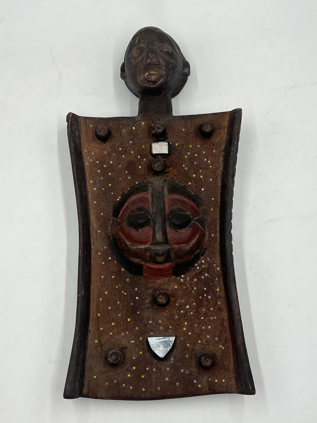 African Art Luba Style "lusaka" Memory Board From Democratic Republic ...
