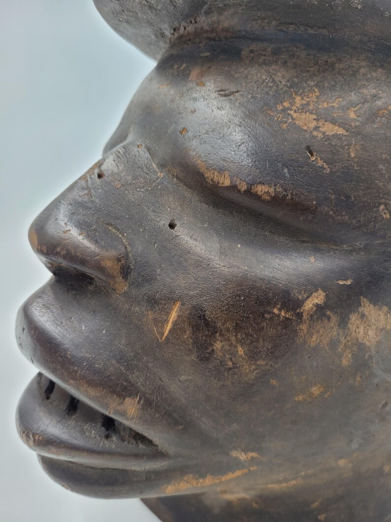 Impressive Antique Makonde Lipiko Mask, Fine Art - Etsy