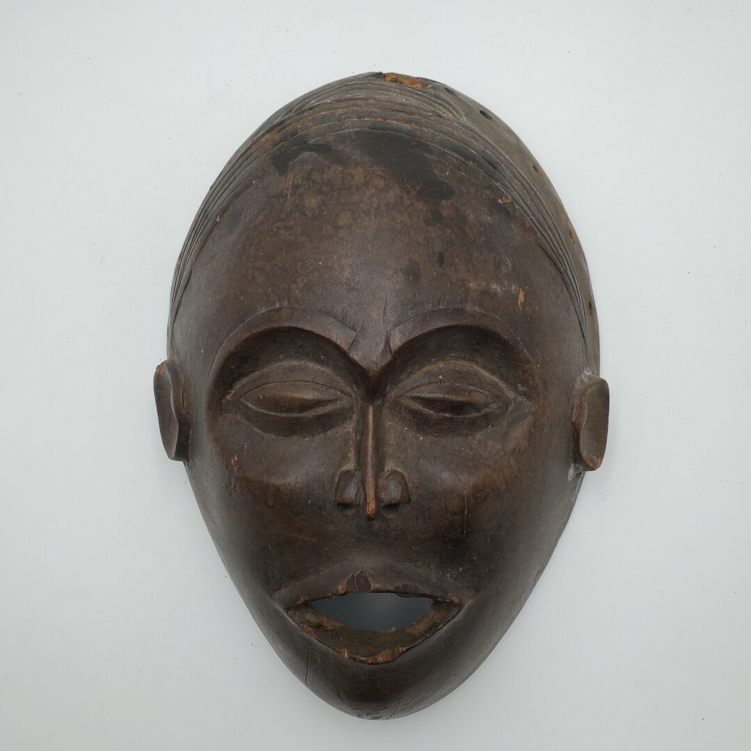 Vintage Mwana Pwo Chokwe African Mask - Etsy