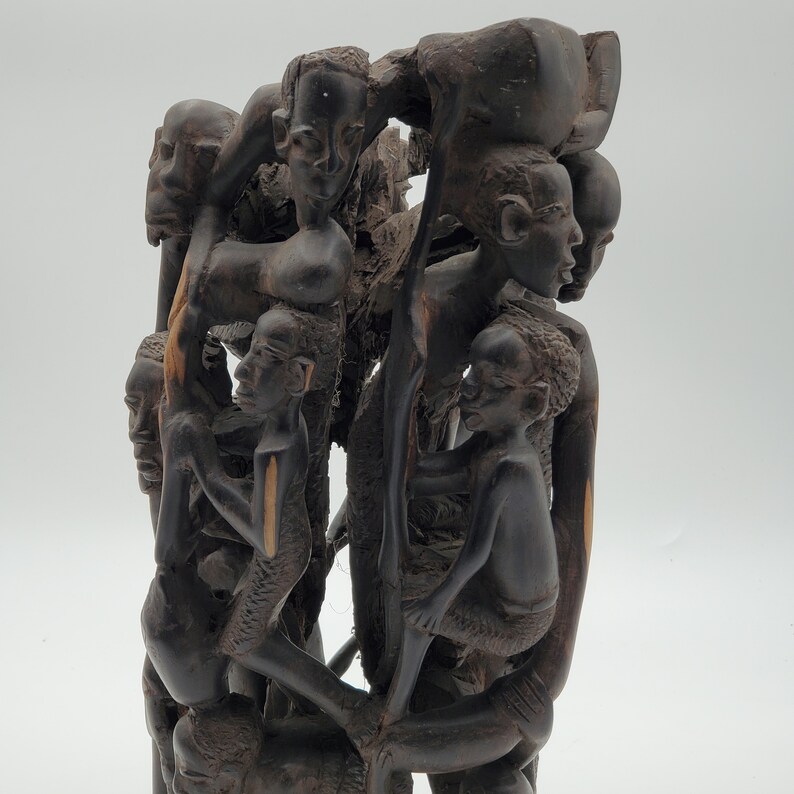 Makonde Ujamaa Family Tree of Life Sculpture - Etsy