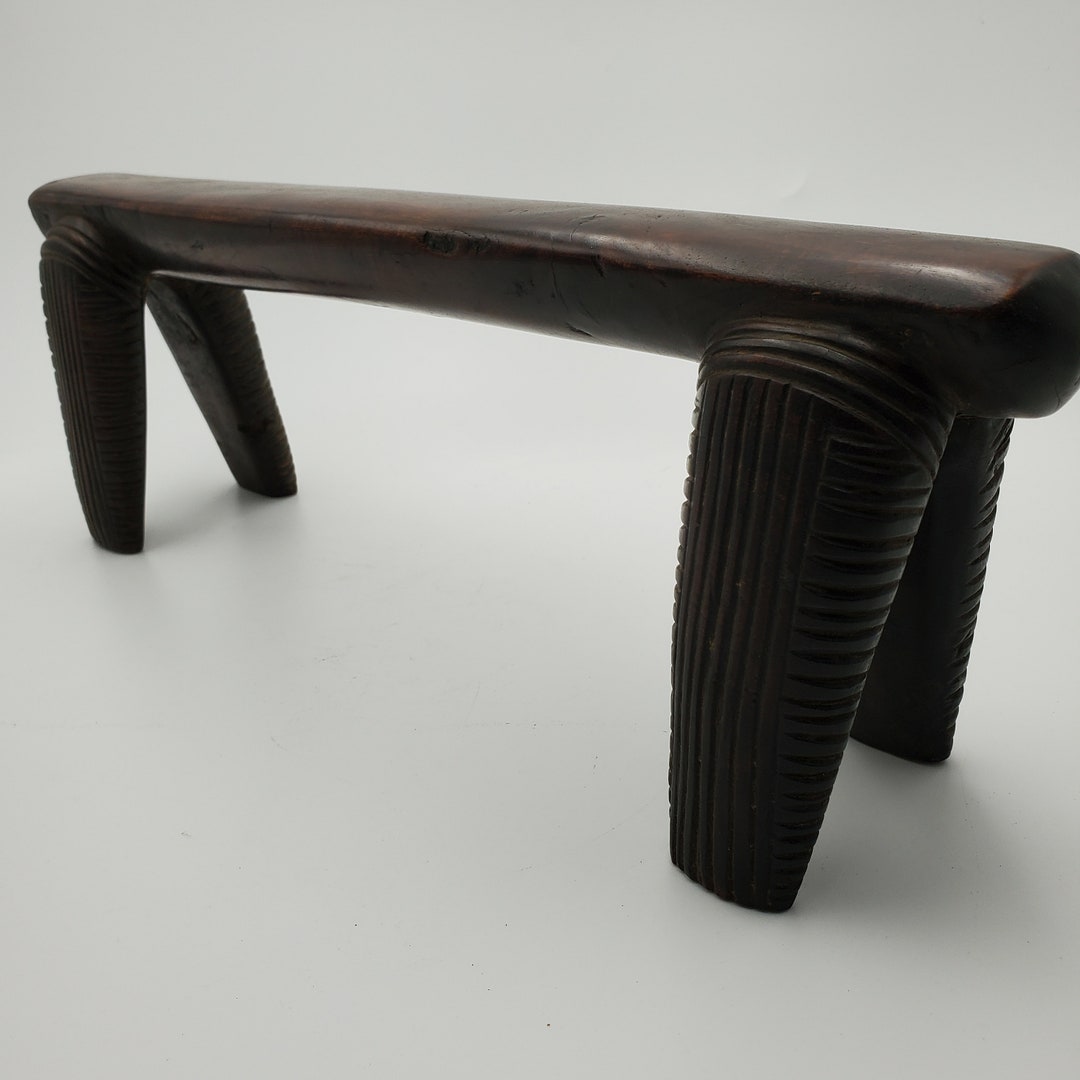 African Wooden Headrest - Zulu People, South Africa - Etsy