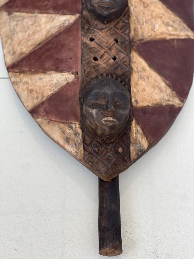 Impressive African Yao Shield Ivory Coast, Fine Art - Etsy