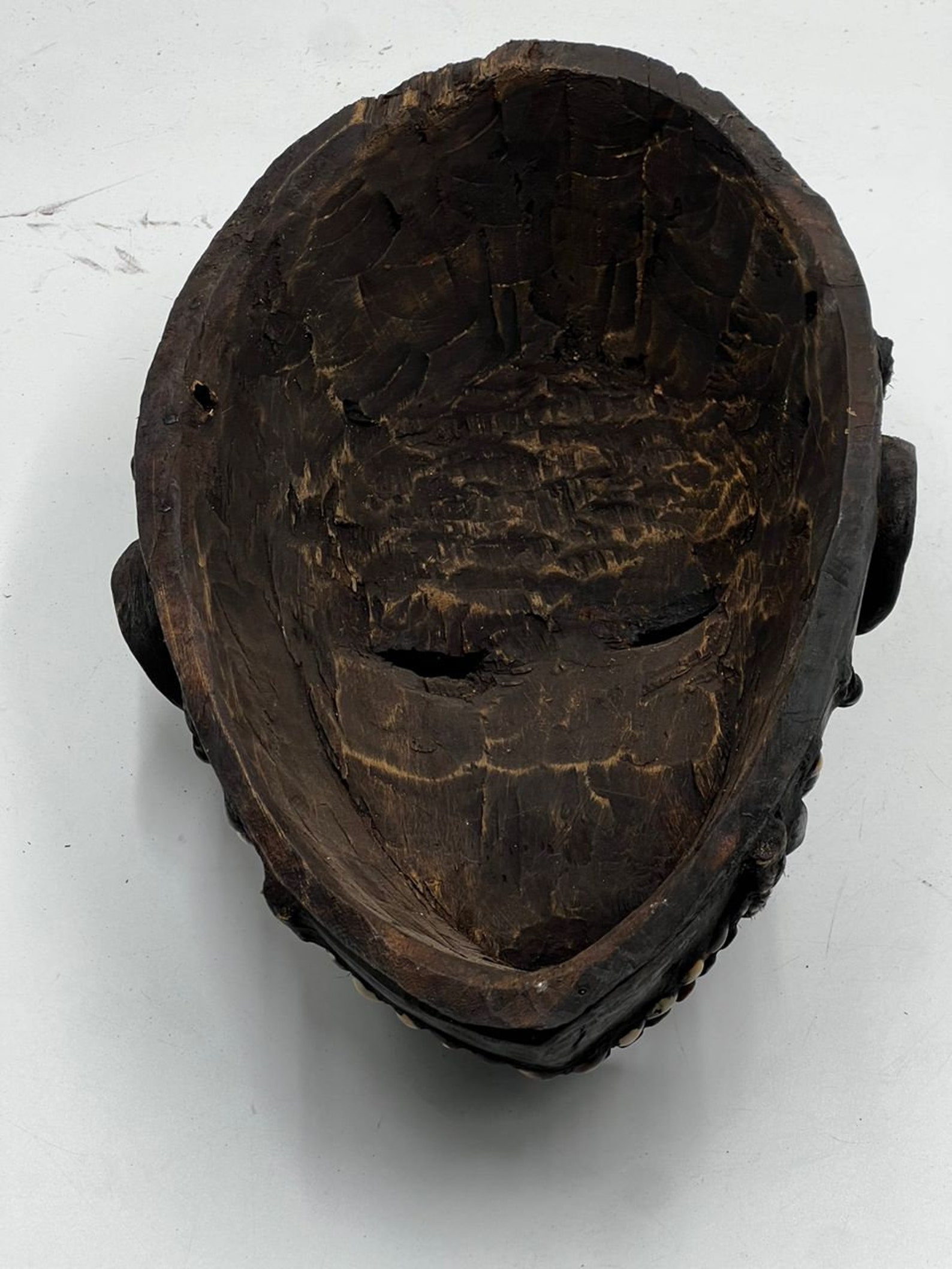 African Hand Carved Rare Wooden Kuba Tribal Mask, Fine Art - Etsy