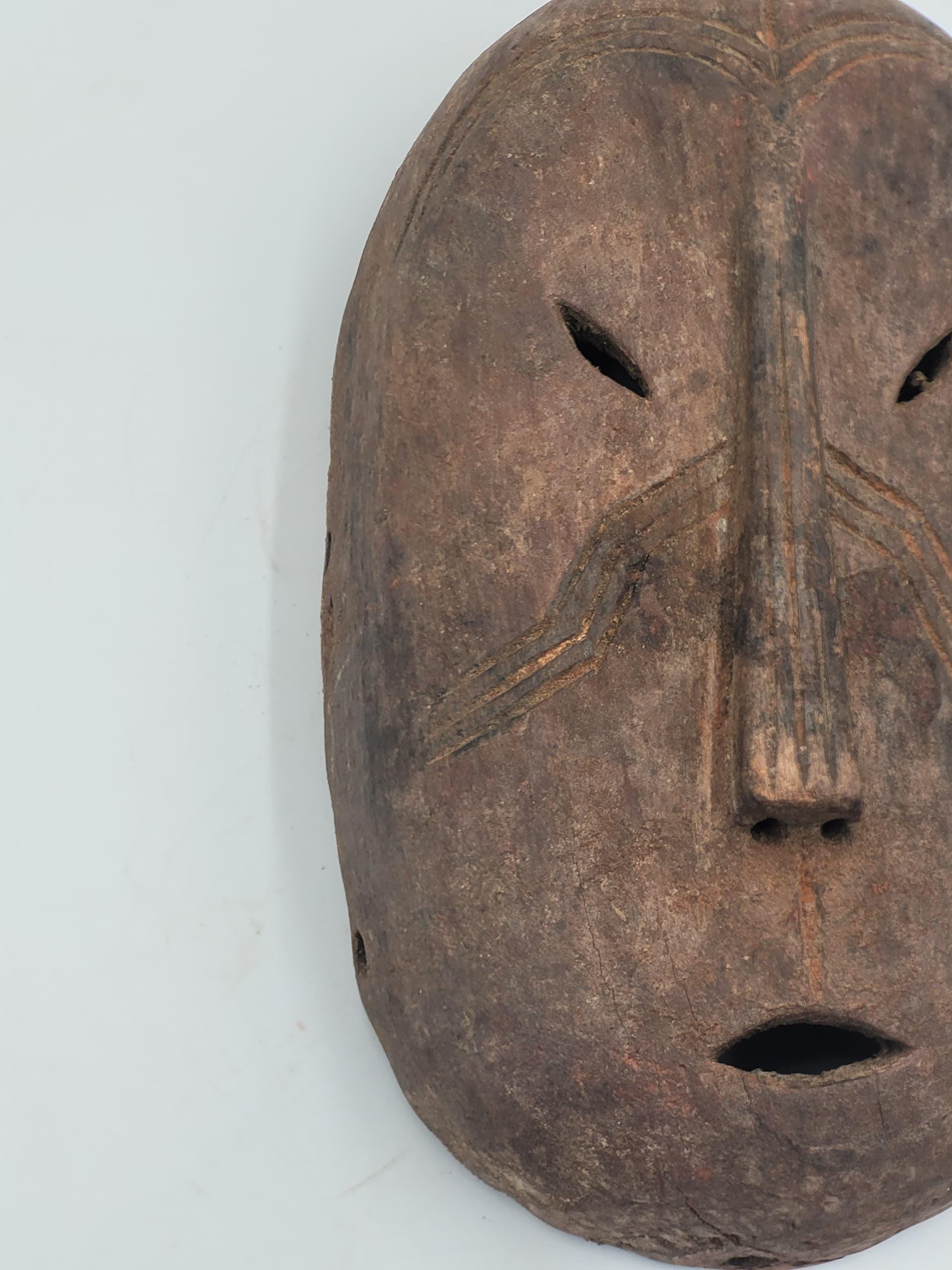 Old Lega Secret Society Passport Mask, African Rare Art - Etsy