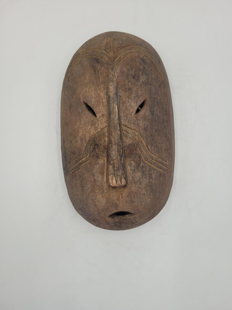 Old Lega Secret Society Passport Mask, African Rare Art - Etsy