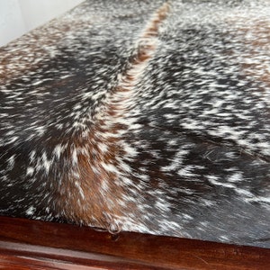 OTTOMAN TABLE, COWHIDE Furniture, Cocktail Table, Cowhide Home Décor ...