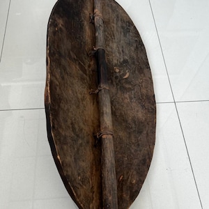 Impressive African Yao Shield Ivory Coast, Fine Art - Etsy