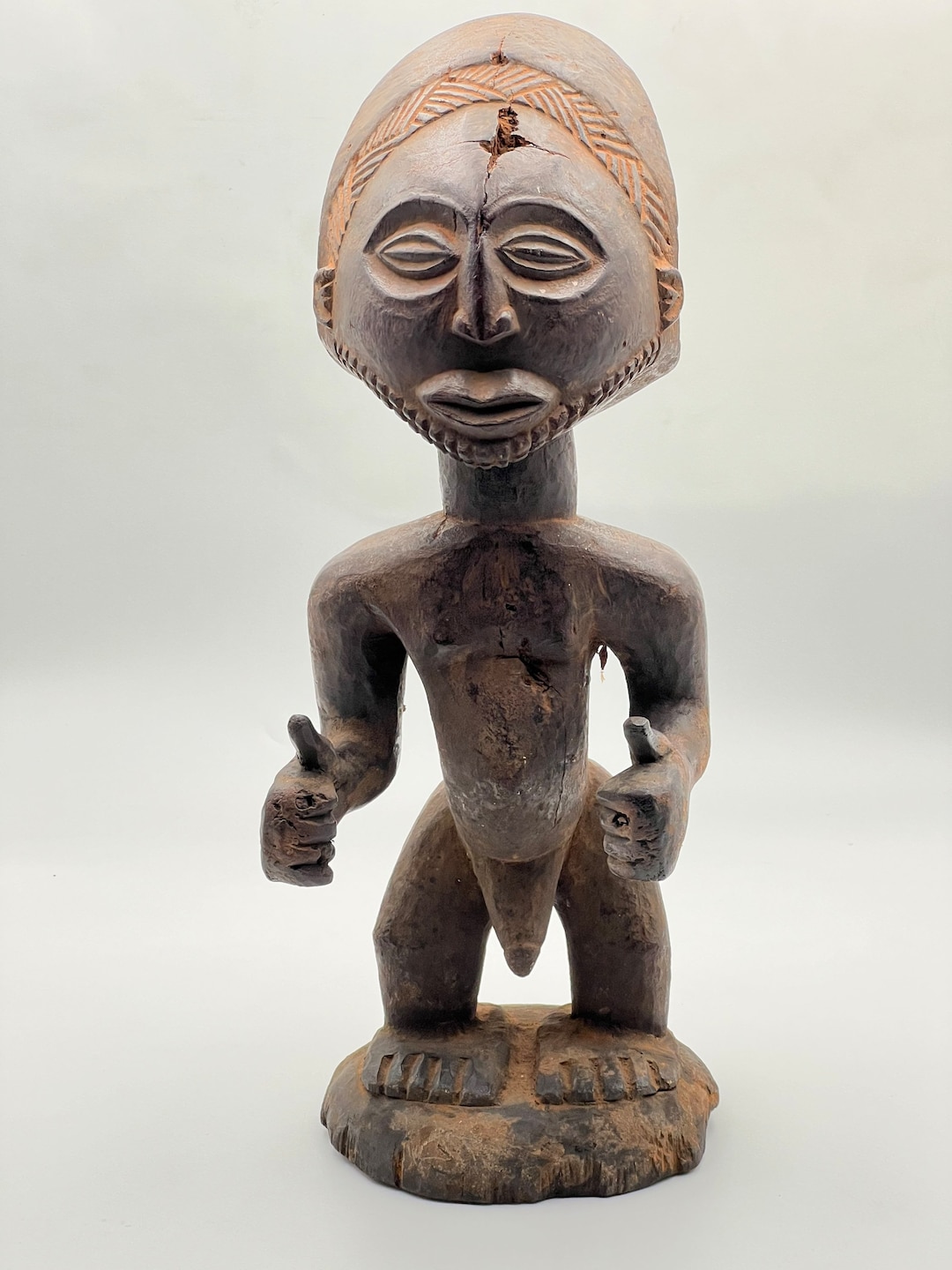 African Statue of the Luba Hemba Tribe From Congo - Etsy