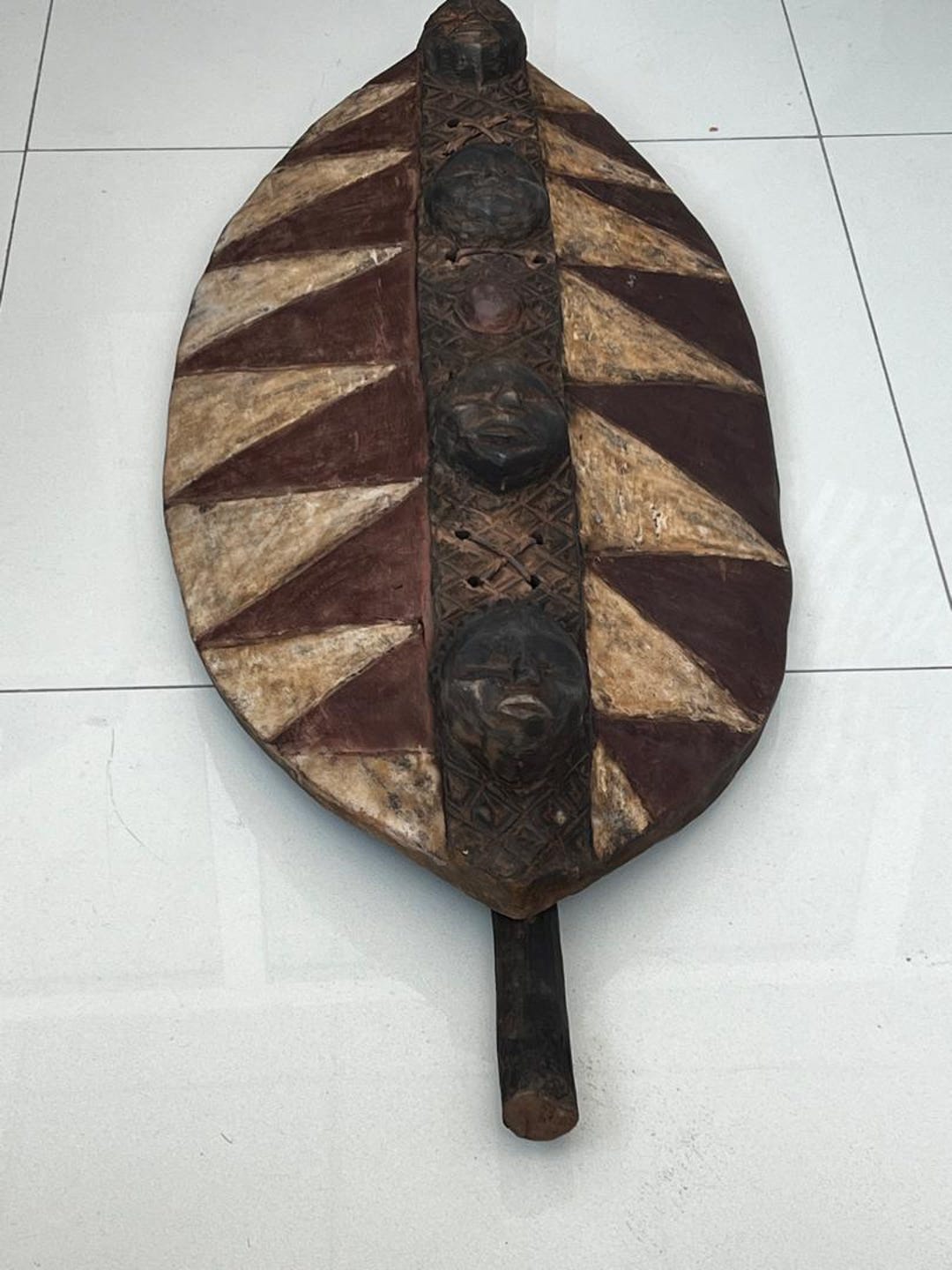 Impressive African Yao Shield Ivory Coast, Fine Art - Etsy