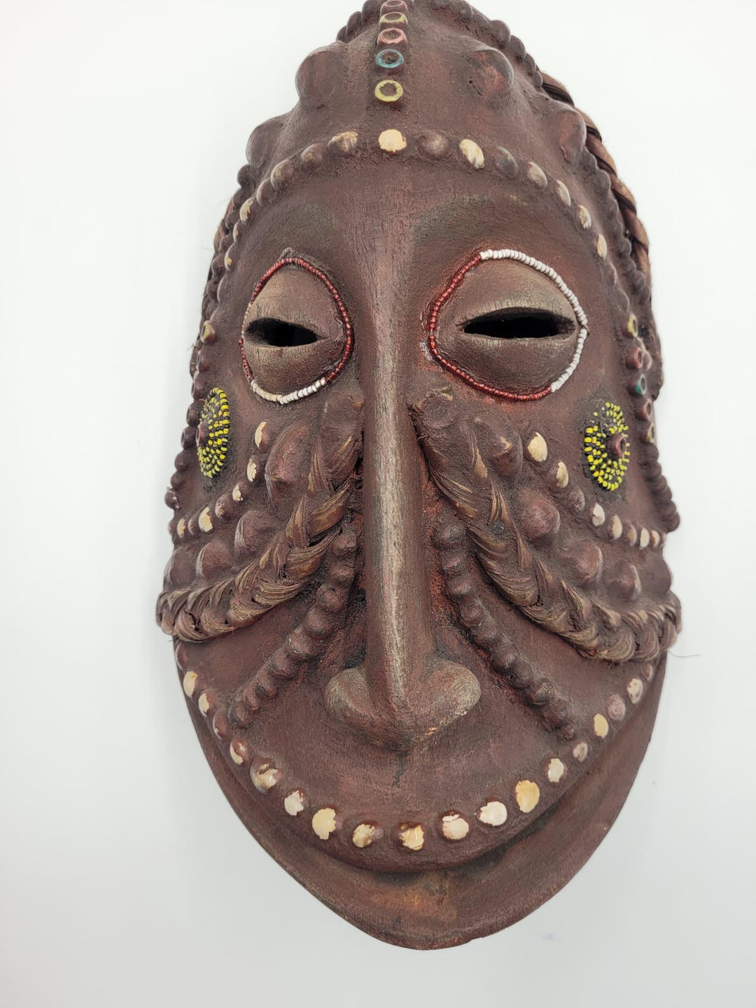 Unique African Wabembe Tribal Wooden Mask, Fine Artwork - Etsy