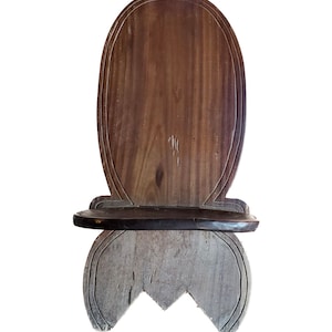 African Carved Wooden Detachable Chief Lounge Chair From Tengereko ...