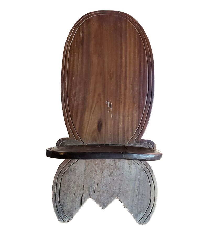 African Carved Wooden Detachable Chief Lounge Chair From Tengereko ...