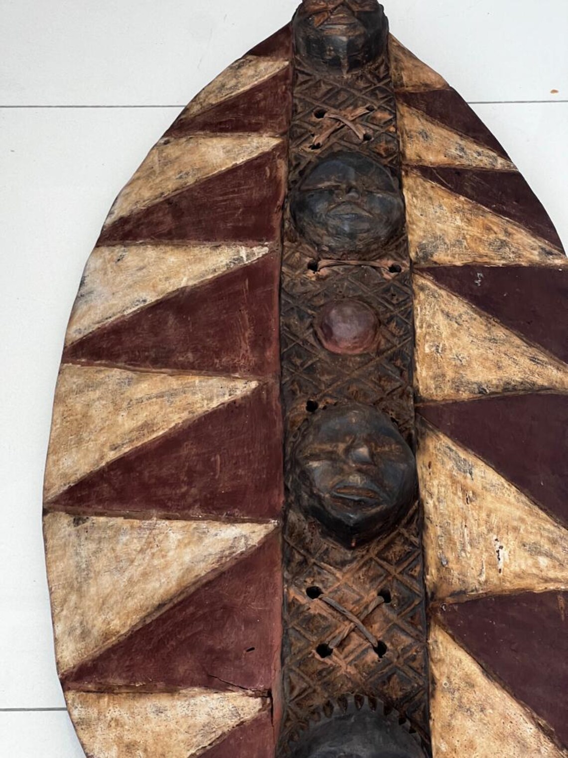 Impressive African Yao Shield Ivory Coast, Fine Art - Etsy