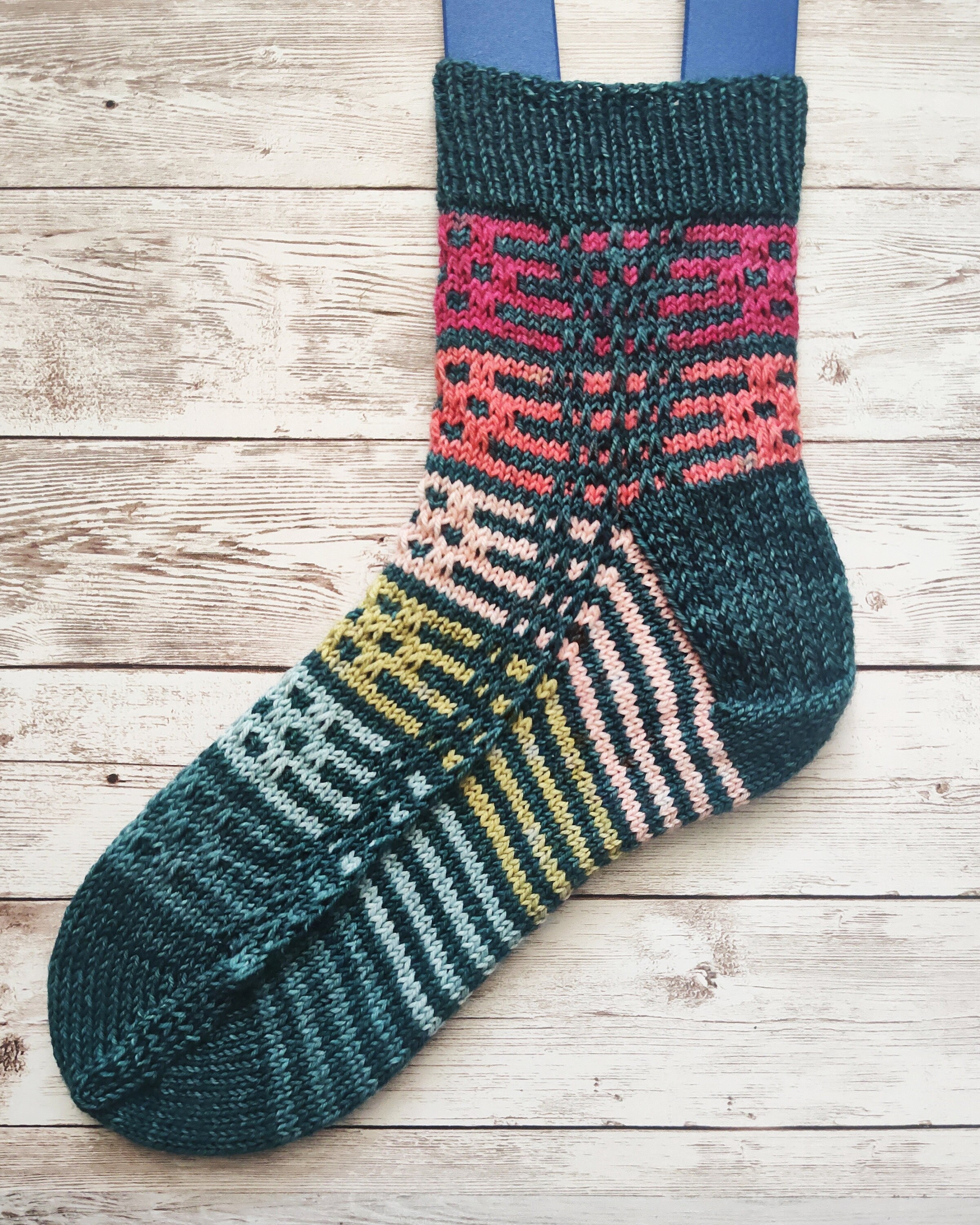 Jungle Flowers - PDF Sock Knitting Pattern - Etsy